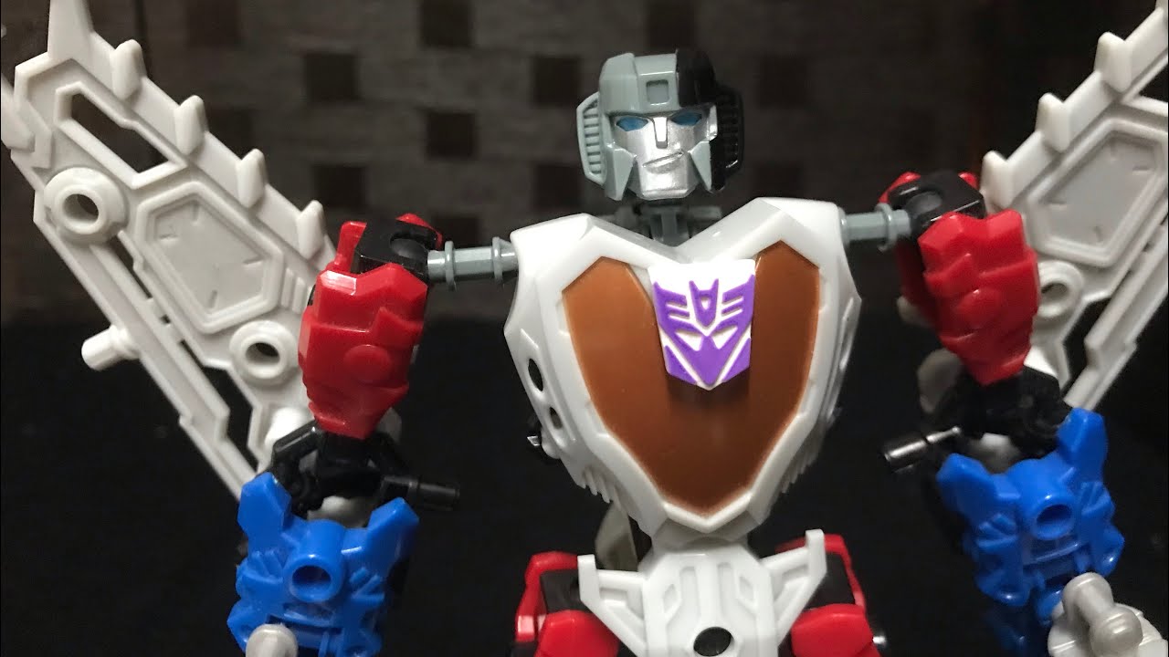 Transformers Construct Bots | Starscream (Stopmotion) - YouTube