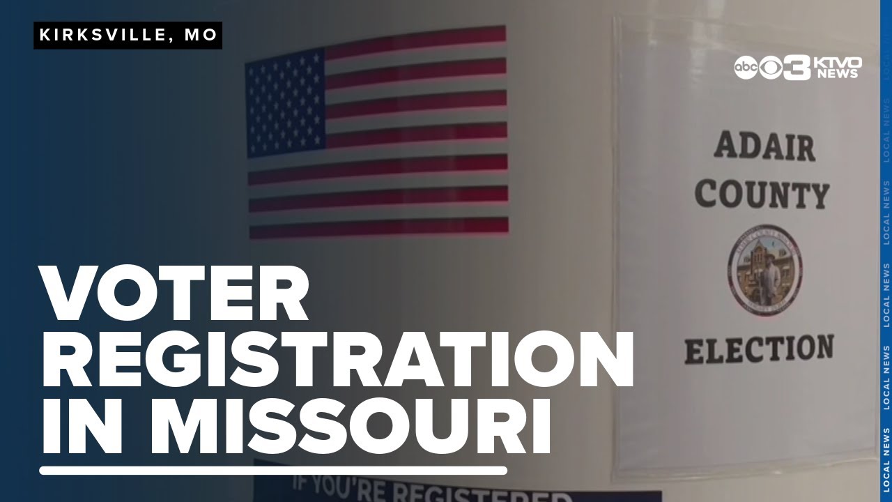 Voter registration in Missouri: when and how to cast your vote - YouTube