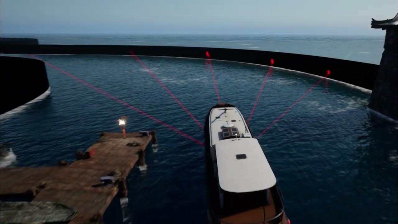 Autonomous Ship Control in UE5 with MindMaker Machine Learning Plugin -Deep Reinforcement ...
