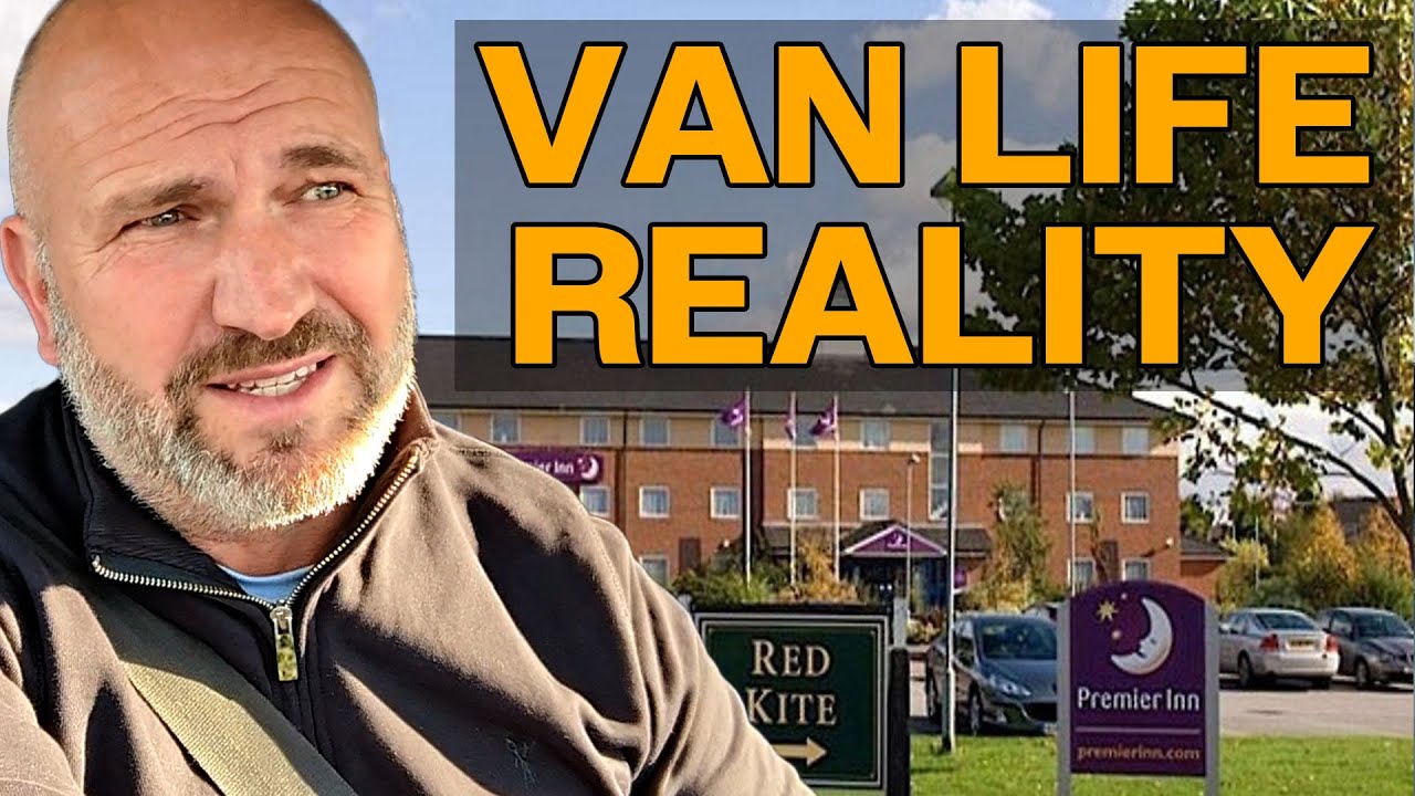 The Reality of Stealth Van Life in a Premier Inn Car Park - YouTube