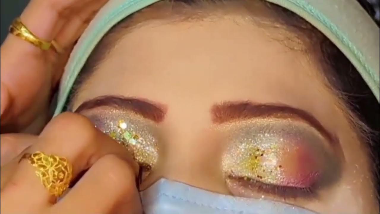 simple makeup tutorial || how to apply 2 shades || simple makeup tutorial - YouTube