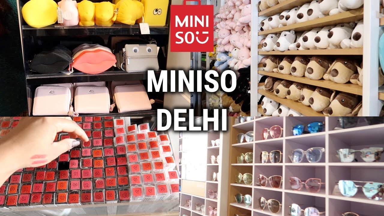 COMPLETE MINISO STORE SHOPPING TOUR | DELHI | Shop with me - YouTube