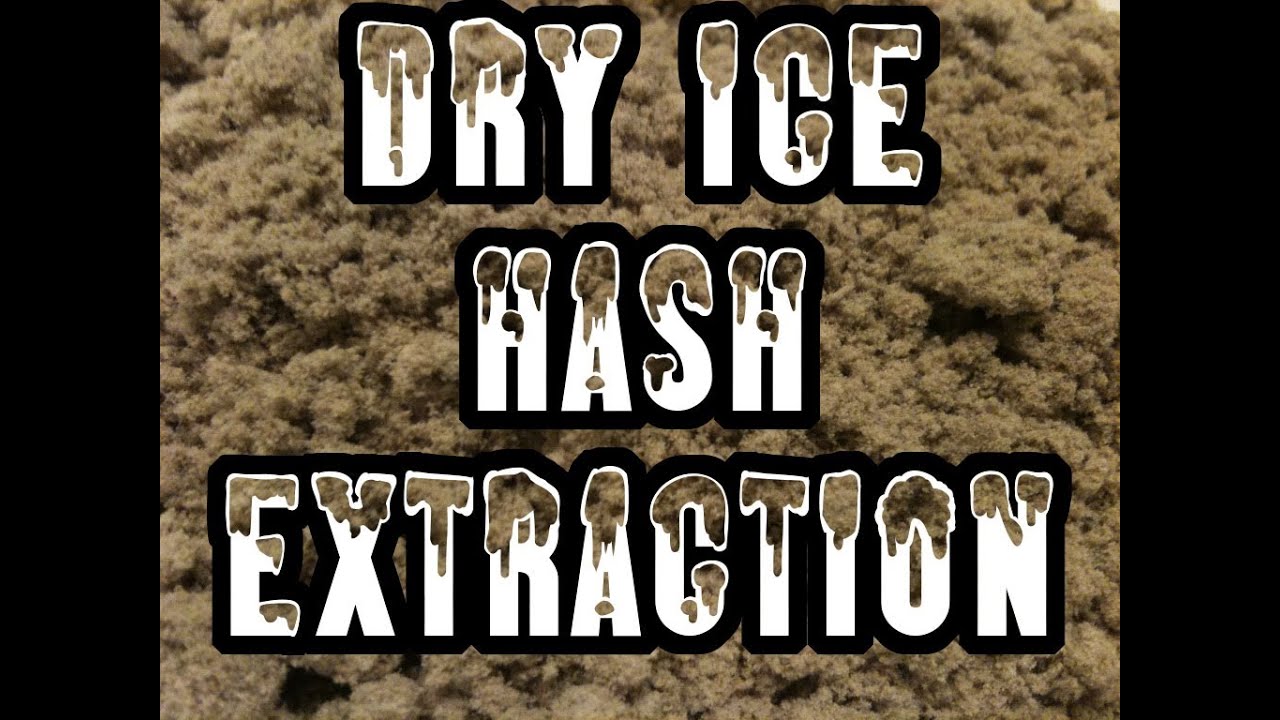 Belgian Dry Ice Hash Extraction - Extraction Hash Glace Carbonique ...
