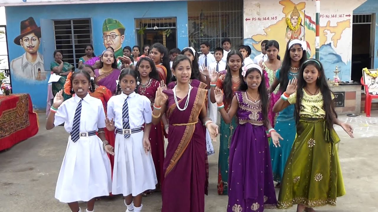 GHPS Jakkasandra - Republic Day Celebrations - Karadi Path Music Path ...