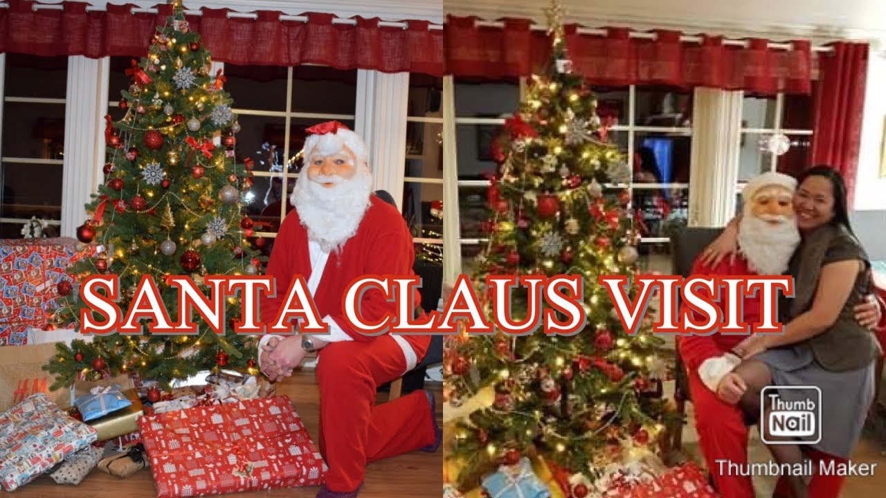 SANTA CLAUS VISIT | NORWAY SANTA CLAUS 2020 - YouTube