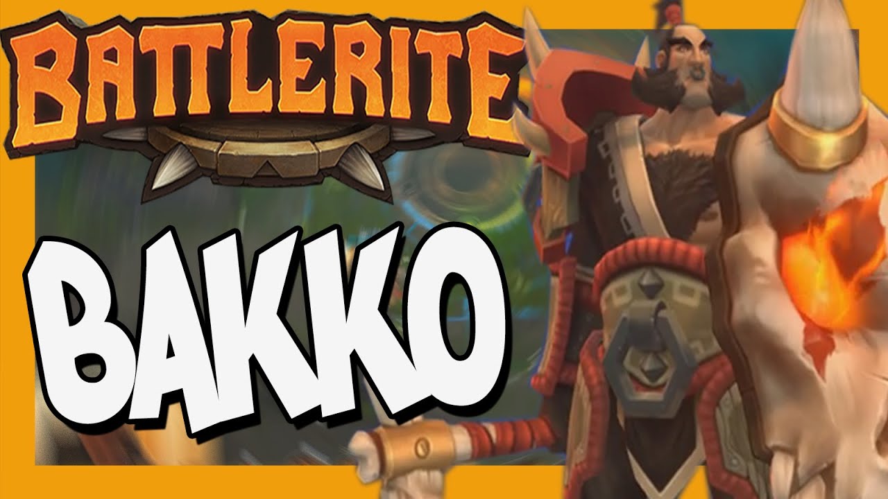 Battlerite: Bakko Gameplay - LEGENDARY WEAPON AND 1v2! - YouTube