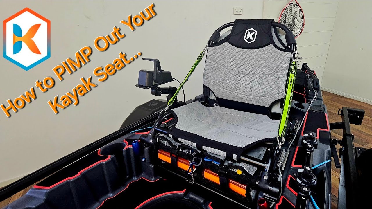 Kayaks2fish NextGen 12 How to PIMP out Your Kayak Seat... - YouTube