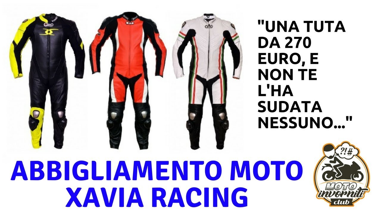 RECENSIONE ABBIGLIAMENTO MOTO XAVIA RACING - YouTube