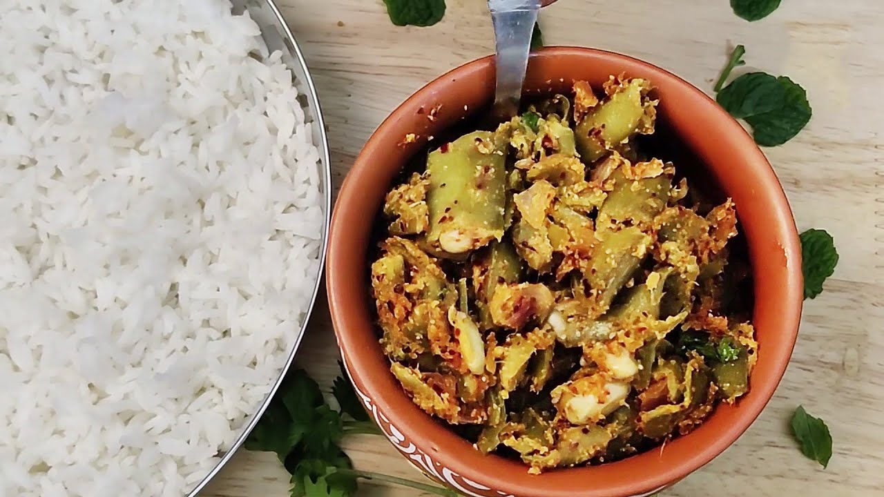 కొత్తగా చిక్కుడుకాయ కారం || Broad Beans Fry Recipe in Telugu Lakshmi ...