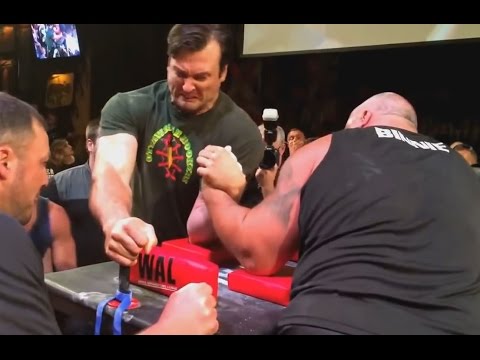 Arm Wrestling - Devon Larratt vs Christian Binnie - Super Heavyweight ...