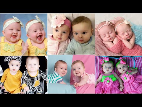 very cute twins babies  image ideas ## wallpaper, status ,baby image ideas
