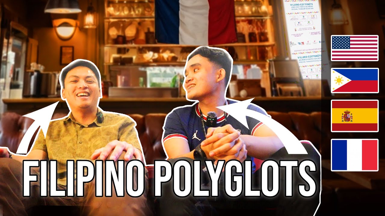 Filipino Polyglots Conversation in French and Spanish 🇫🇷🇪🇸 + HUGE ...