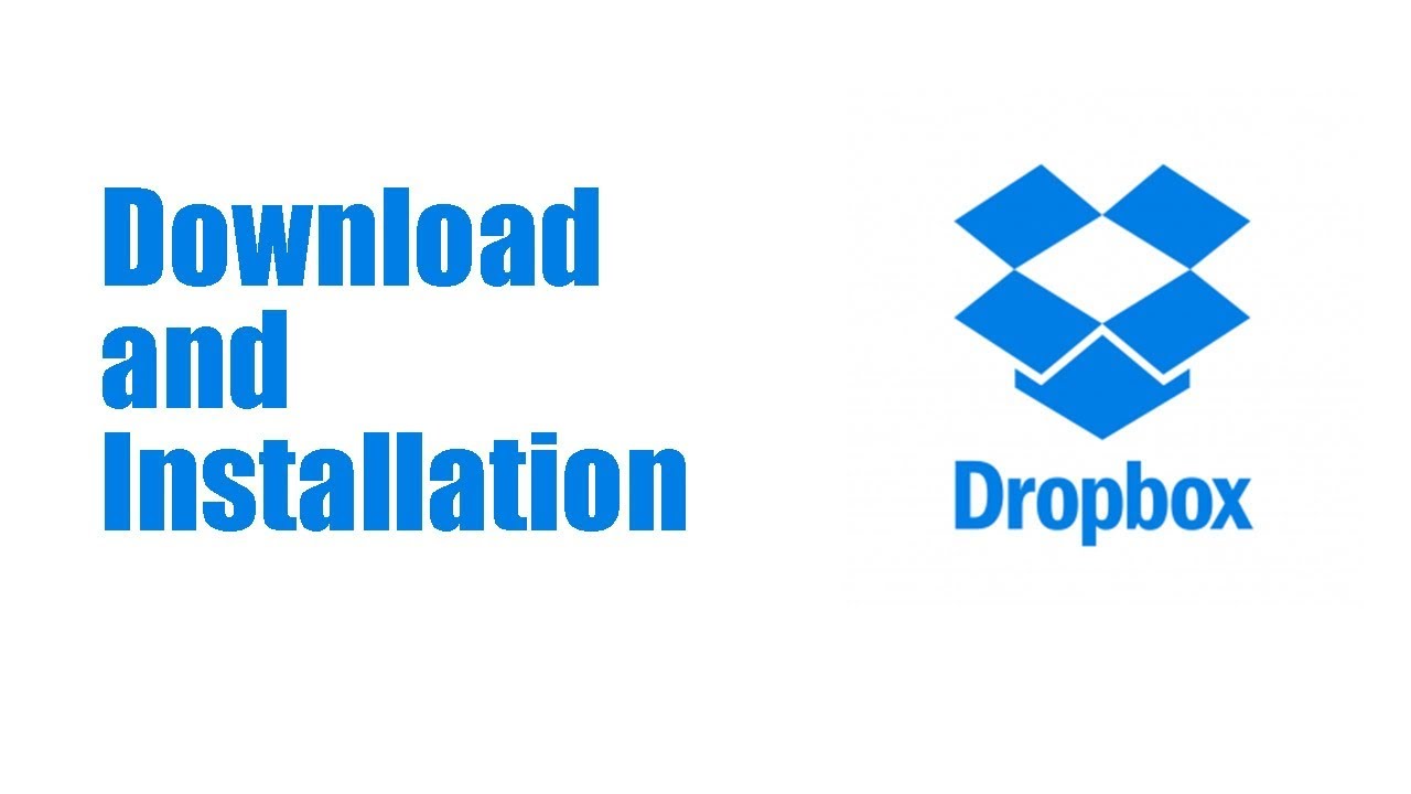 Dropbox Basic Download and Installation - YouTube
