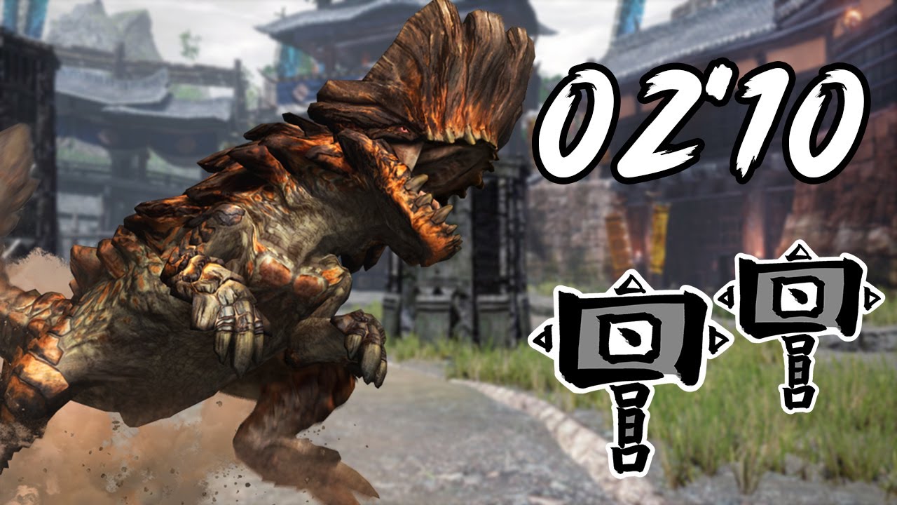 MH Rise - Barroth Arena Duo Hammer 2'10 - YouTube