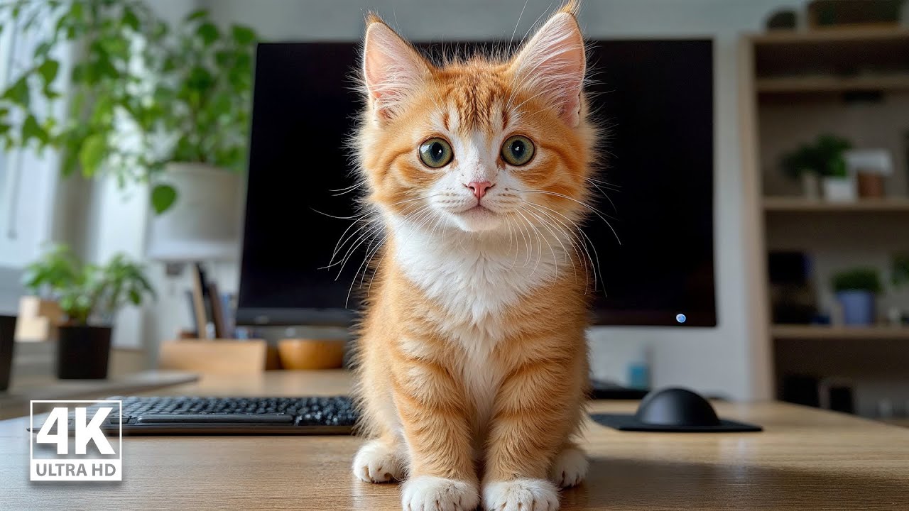 Calm Your Energetic Cat 🌱 Peaceful Harp to Calm Cats, End Stress Fast ...