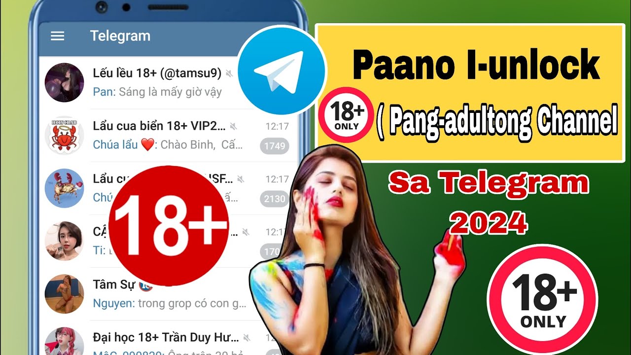 Paano I-unlock ang Telegram Adult Channel 2024 | Paano I-unblock ang ...