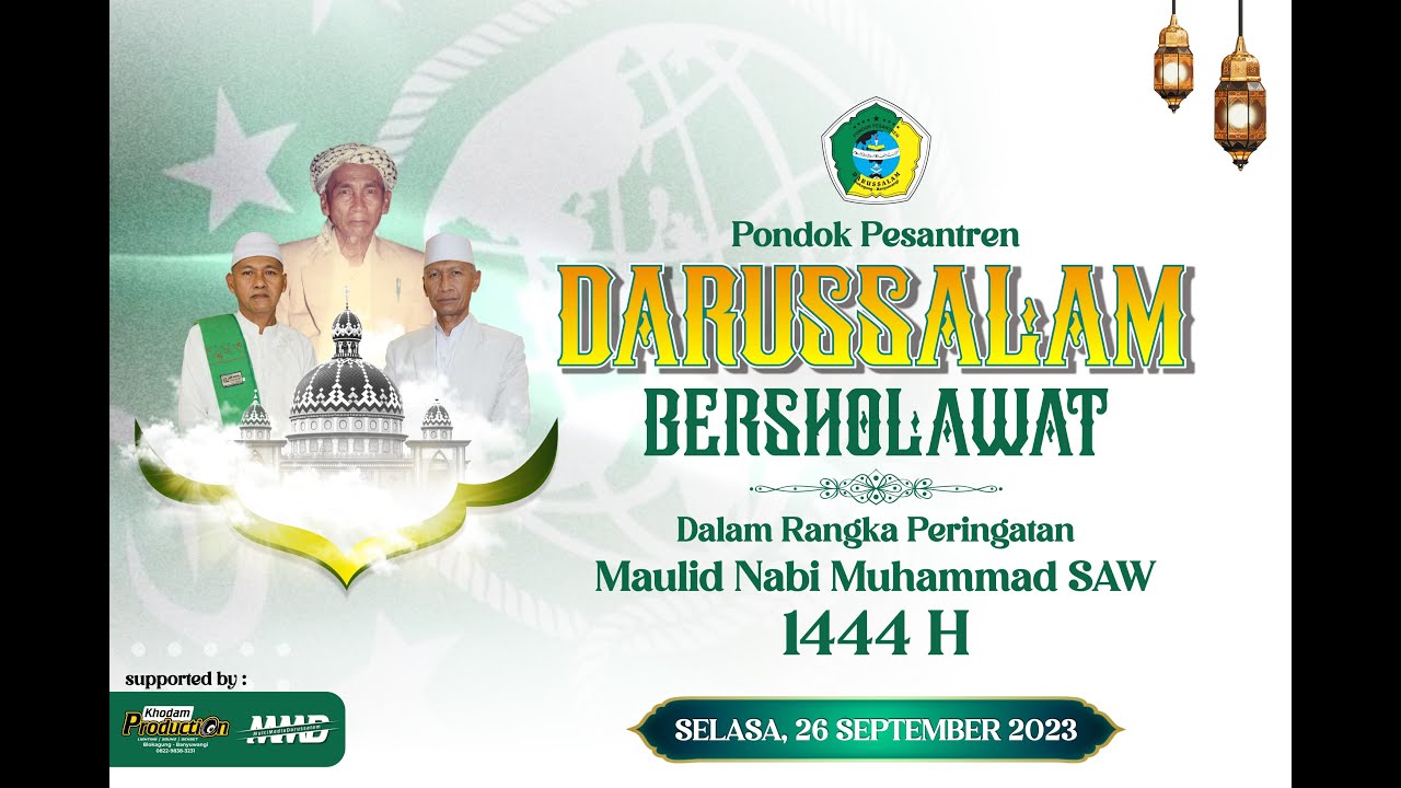 Darussalam Bersholawat || Pondok Pesantren Darussalam Blokagung - YouTube