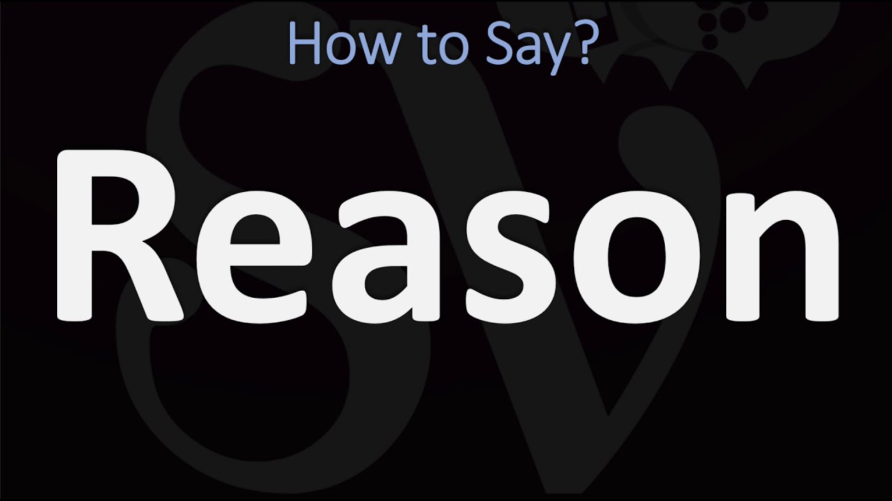 How to Pronounce Reason? (2 WAYS!) British Vs American English ...