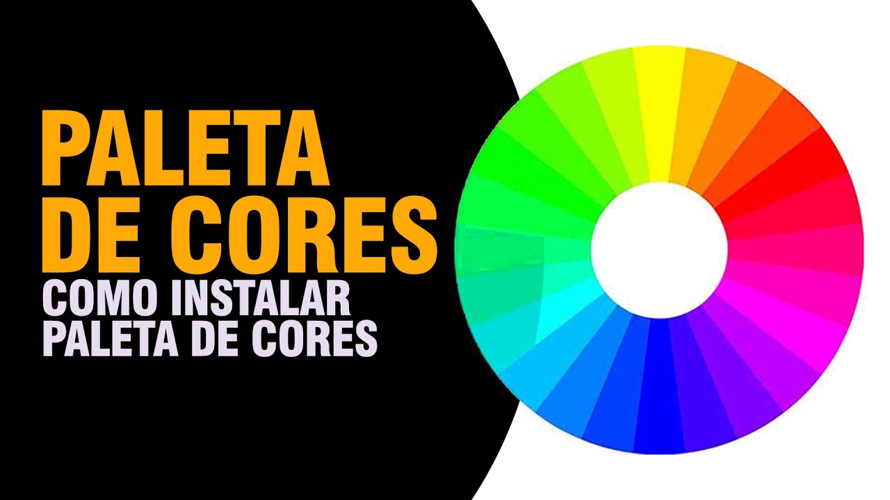 COMO INSTALAR PALETA DE CORES NO COREL DRAW // COREL SNAKE - YouTube