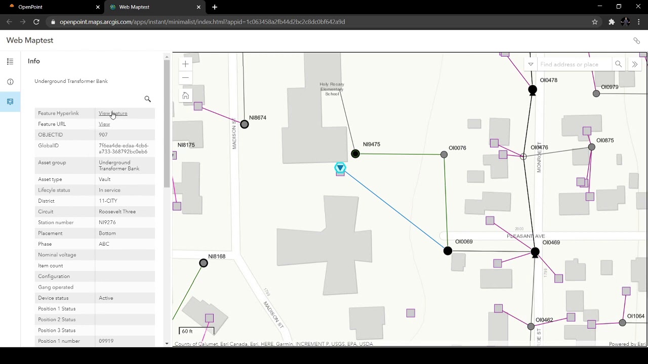 Viewing Feature Details from a Web Map - YouTube