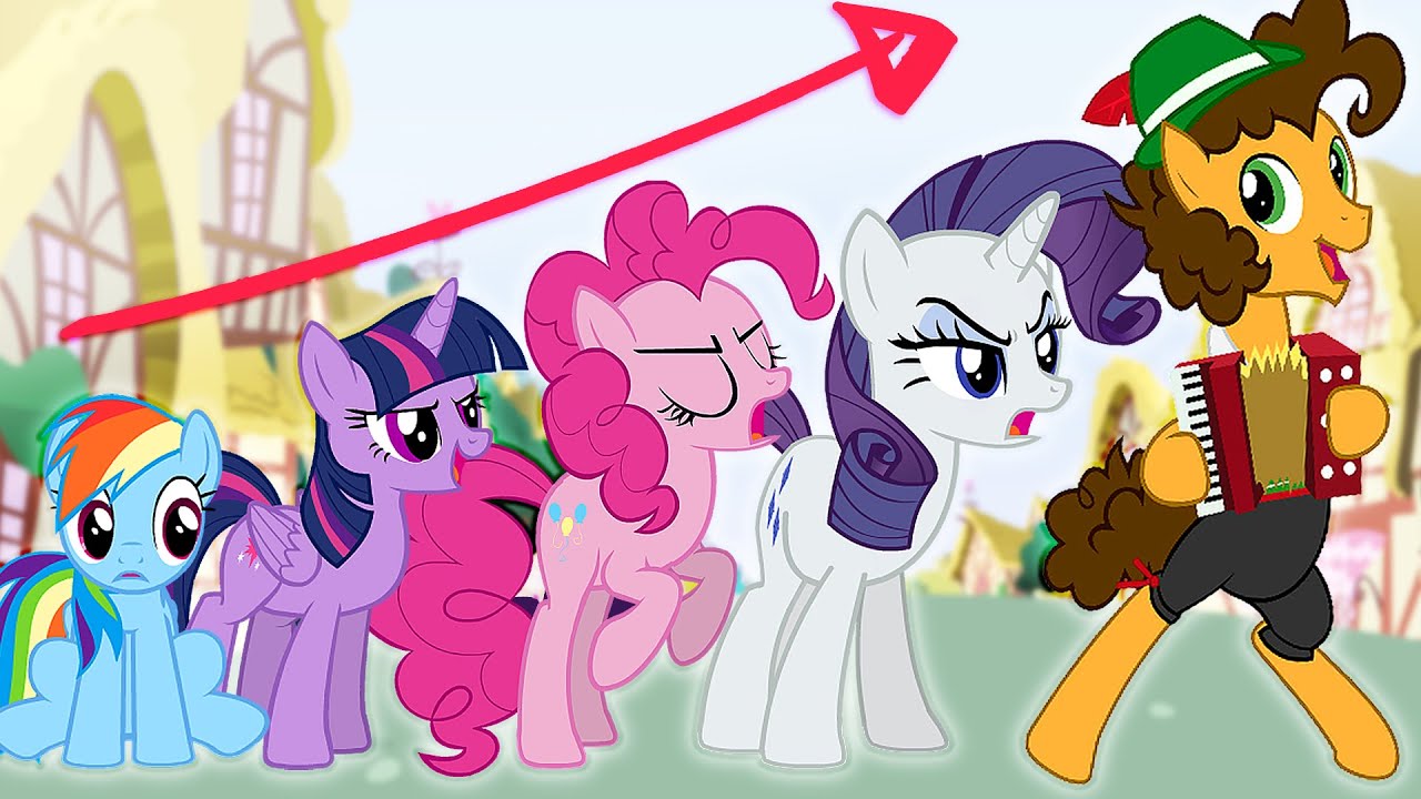 Friday Night Funkin' Vs My Litte Pony | The Mean 6 MLP Mod FNF Covers ...