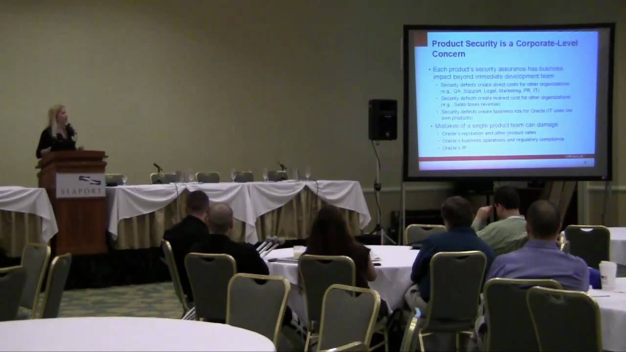 Source Boston 2010: Mary Ann Davidson Keynote 2/6 - YouTube