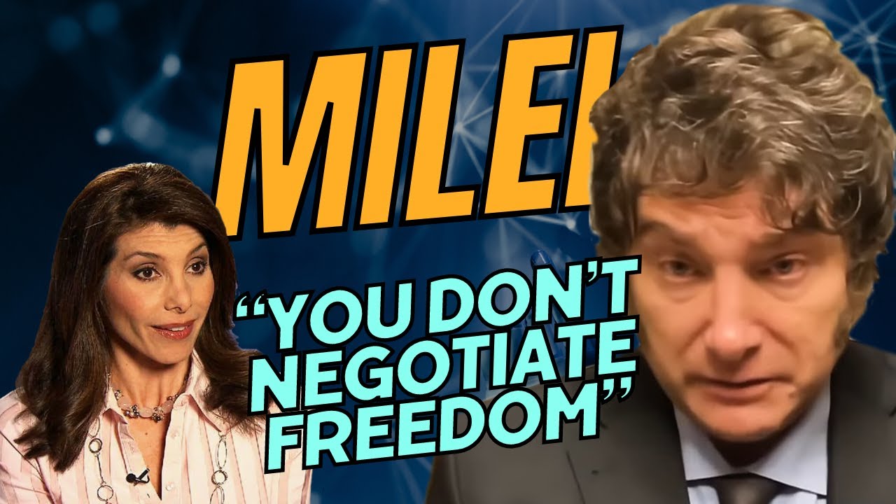 President Milei "you don't negotiate freedom" #milei # ...