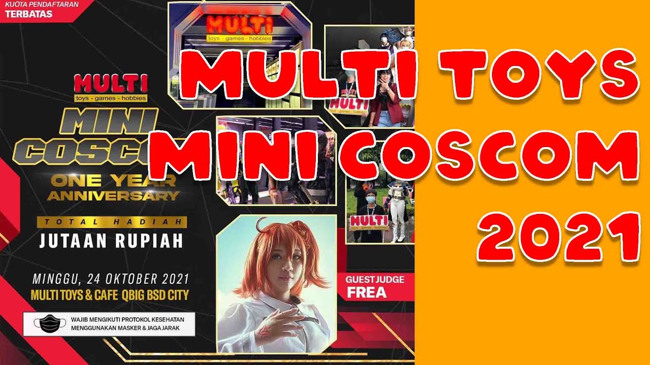 Multi Toys MINI COSCOM 2021 - YouTube