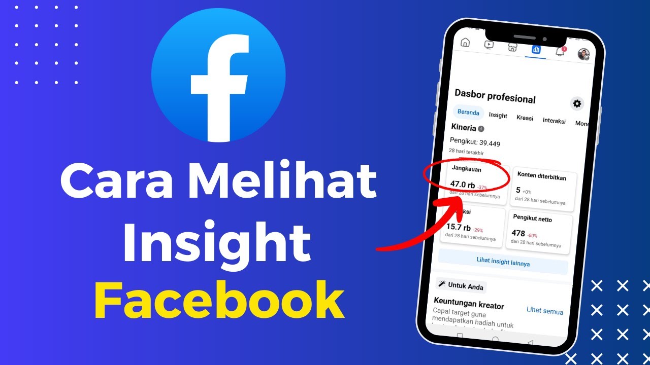 Cara Melihat Insight Facebook Terbaru - YouTube