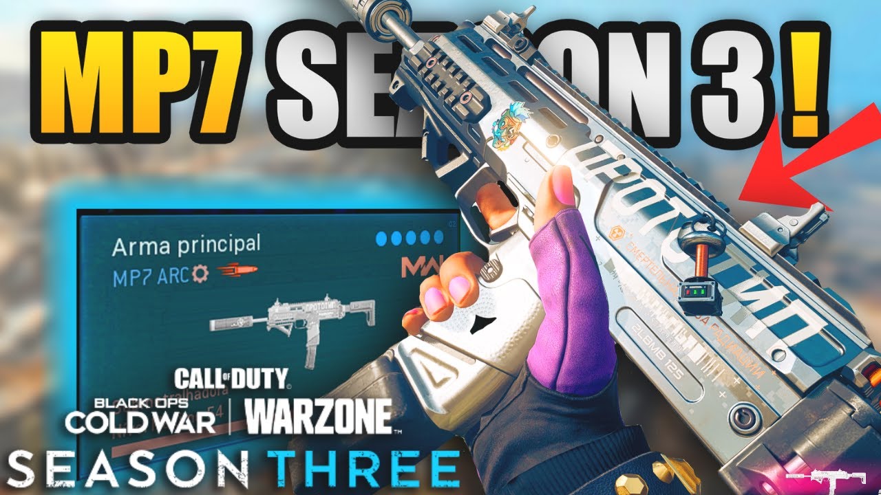 MP7 na SEASON 3 da CERTO?! Melhor Classe Mp7 Season 3 Warzone | Cod ...