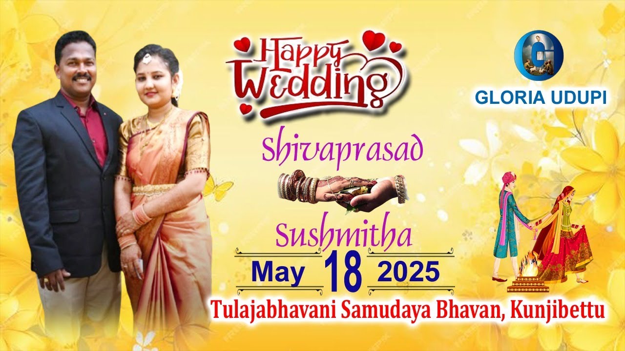Wedding Ceremony of Shivprasad with Sushmitha - YouTube