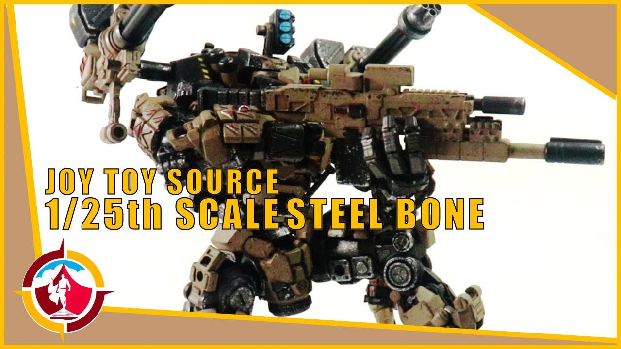 Joy Toy Source 1/25th Scale STEEL BONE Review #mecha #joytoy - YouTube