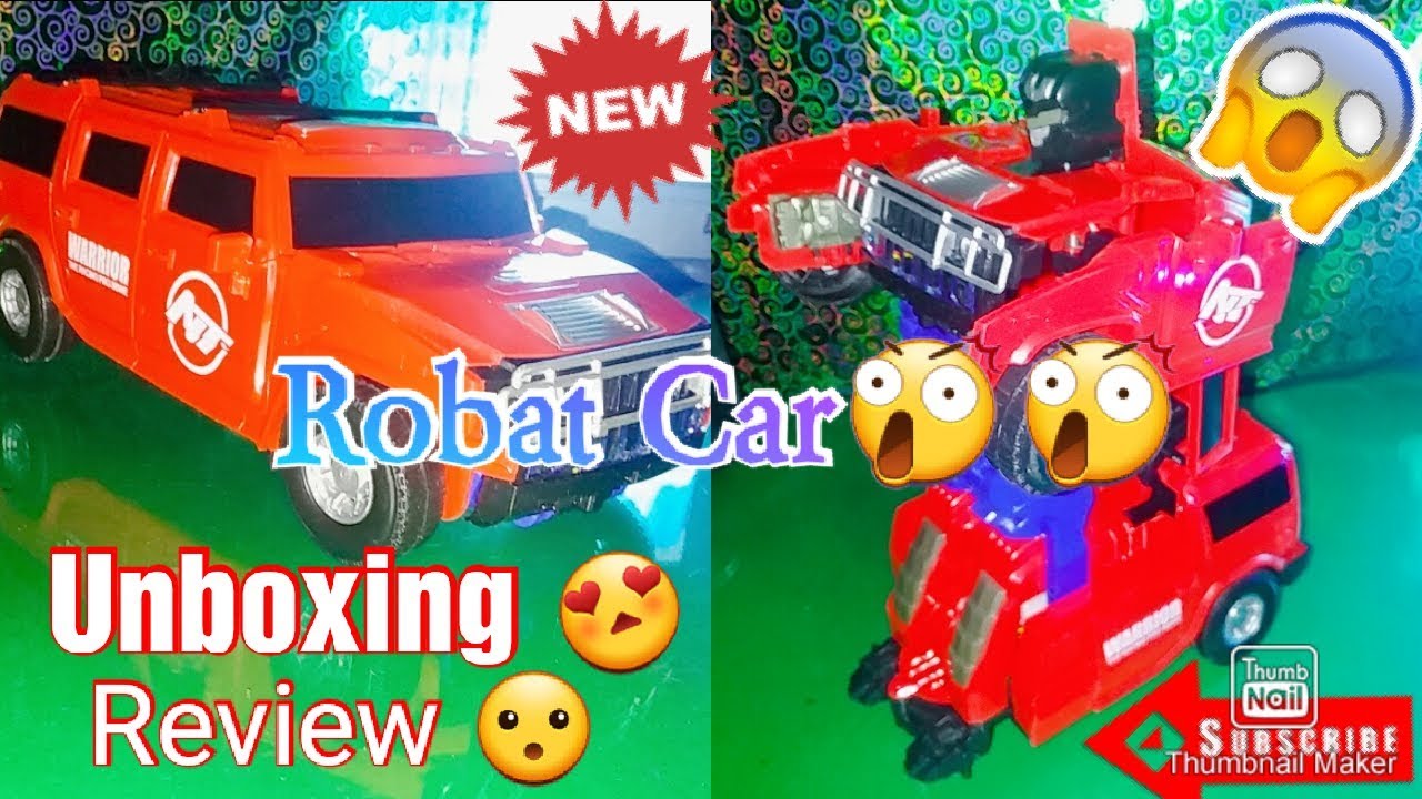 Robot Car (Two In One) || Unique Unboxing Review || By Maryam Unboxing ...