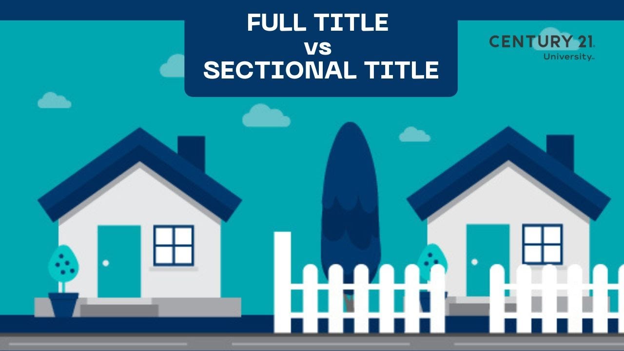 What is the Difference between Full Title and Sectional Title Property ...