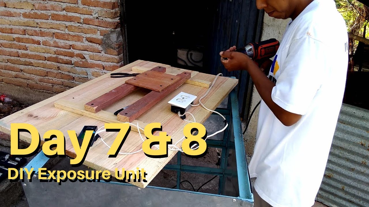 Day 7 & 8 of DIY Exposure Unit - YouTube