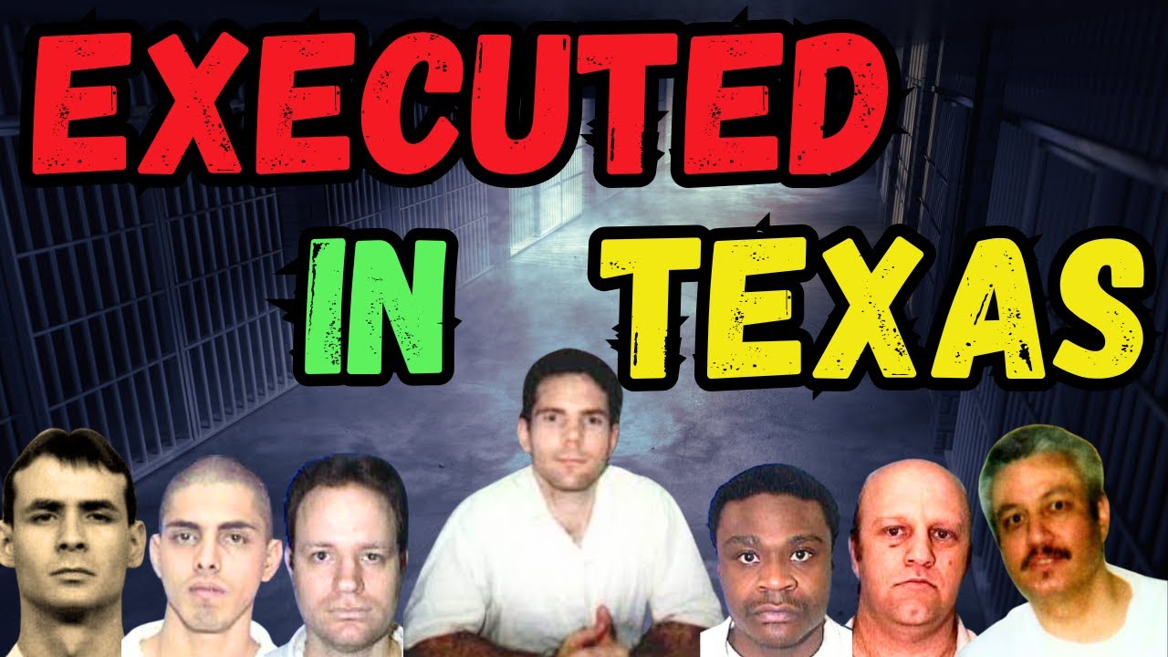 All the people EXECUTED in TEXAS I Time on Death Row, Last Words, Last ...