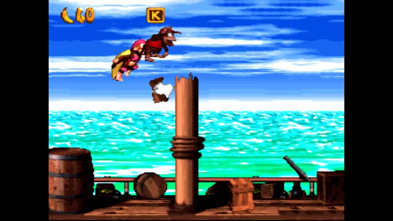 Donkey Kong Country 2: Diddy's Kong Quest - Pirate Panic - YouTube