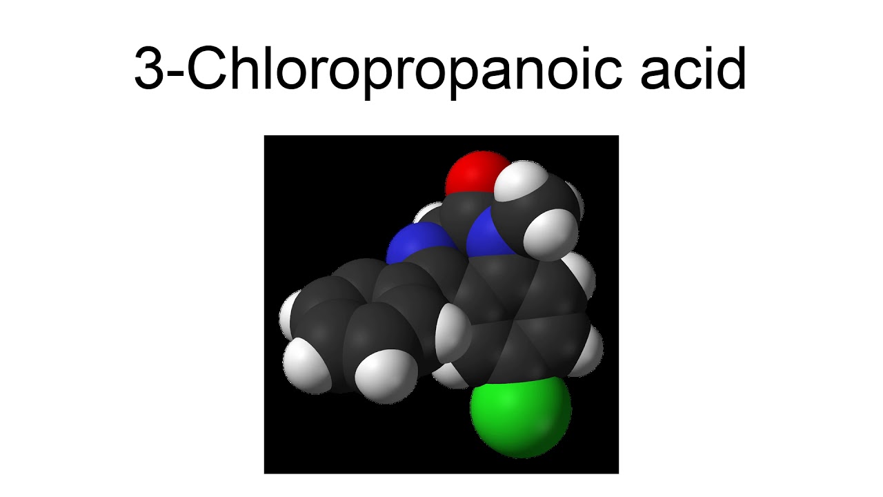 3-Chloropropanoic Acid - YouTube