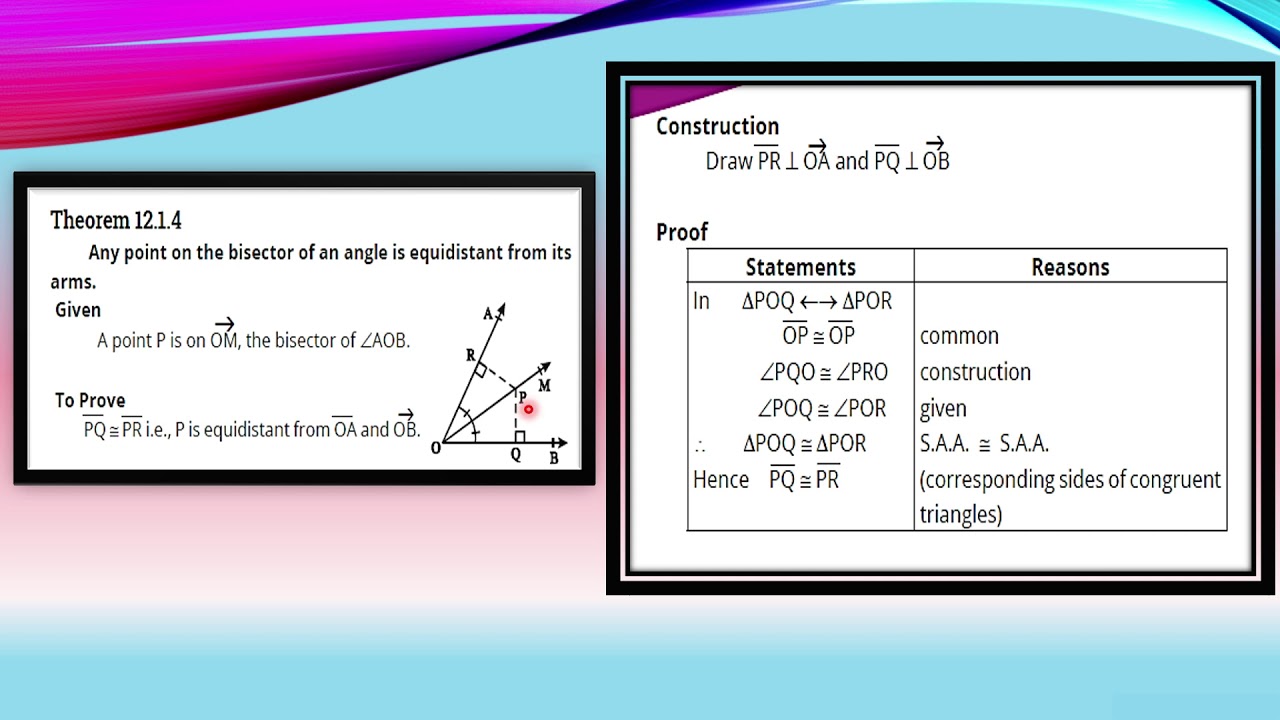 Theorem 12.14 | Ch# 12 | Class 9| Maths | Punjab and Federal Board ...