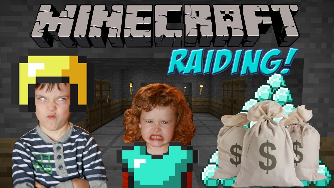 Minecraft [Raiding - S1]: Raiding Rich Bases! - YouTube