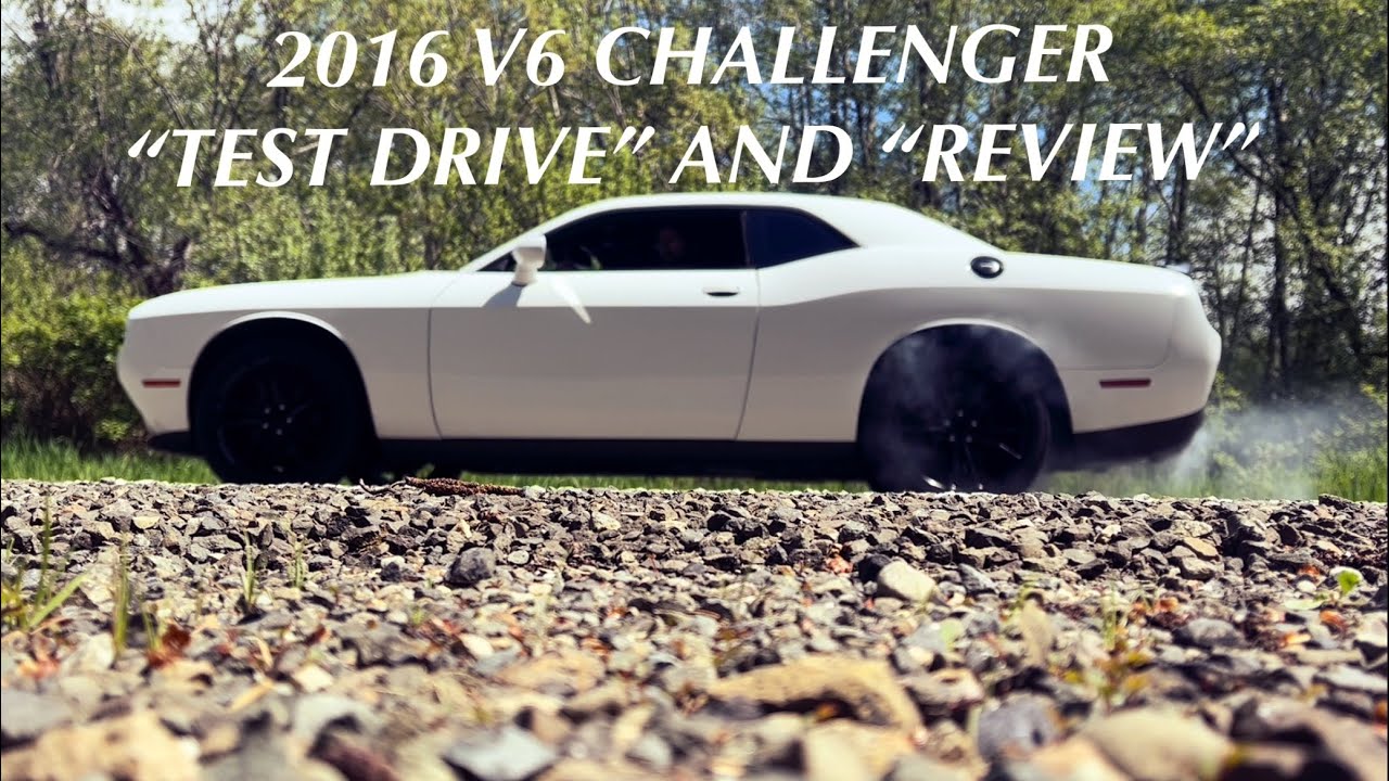 I Took A Dealership’s 2016 Dodge Challenger V6 For A “Test Drive” - YouTube