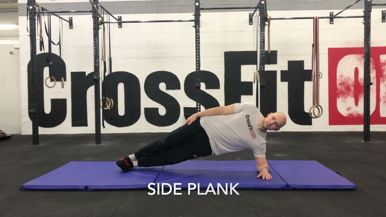 CrossFit ONE Zone - Mouvements - Side Plank - YouTube