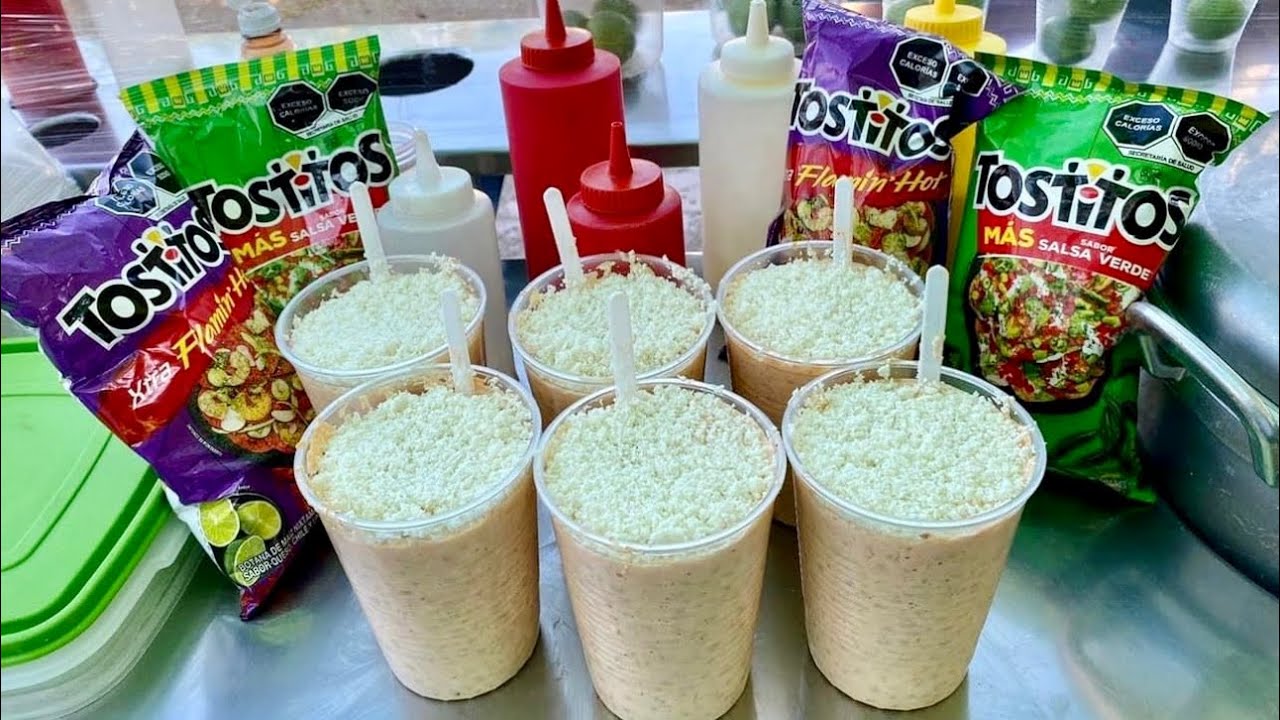 PROBAMOS DELICIOSOS ESQUITES MEXICANOS *elotes preparados* | Si que no ...