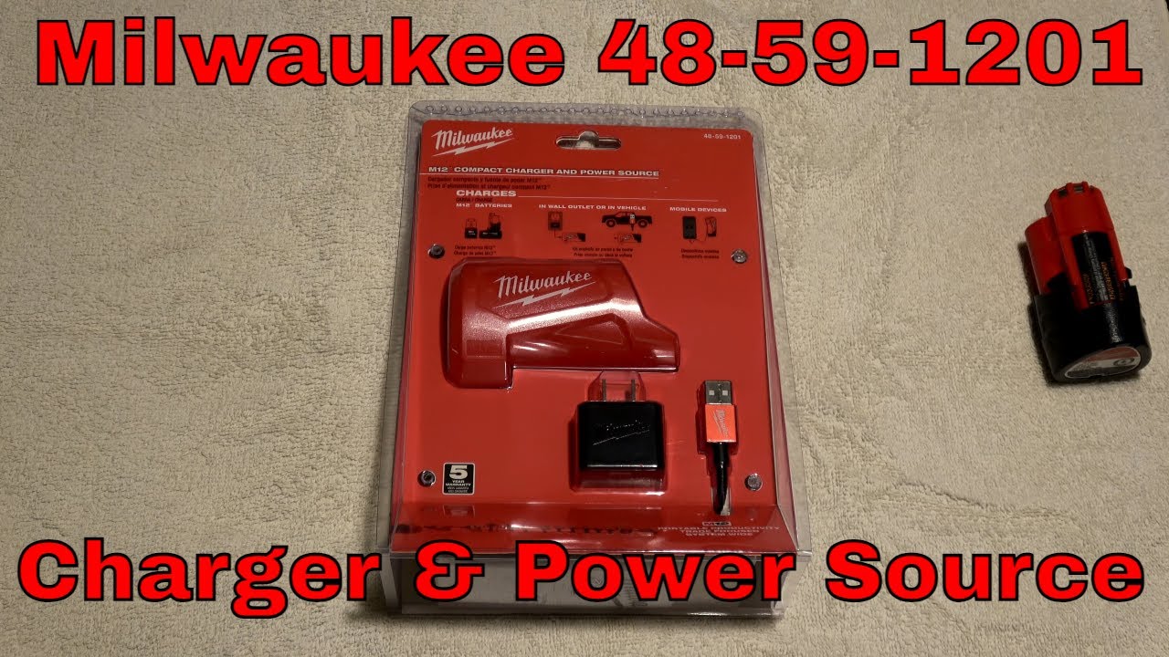 Milwaukee 48-59-1201 M12 Lithium-ion Battery Charger - Power Up Your ...