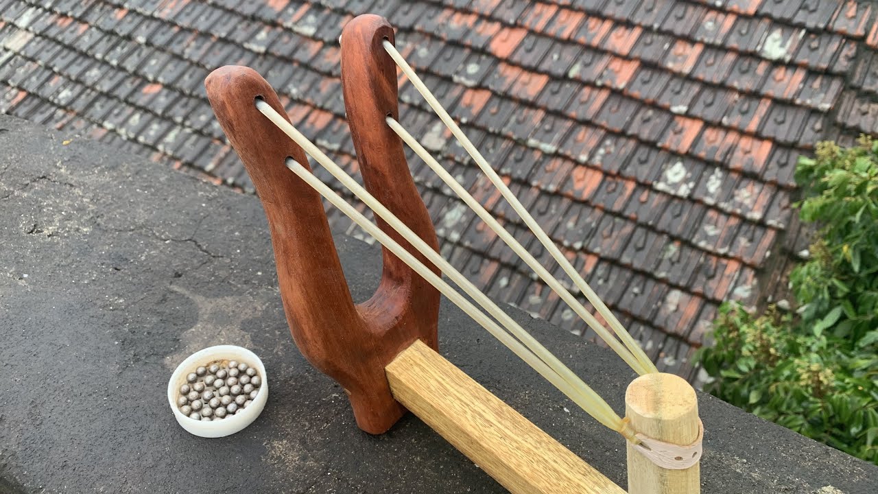 Extreme Unique Slingshot For Survival, How to create a powerful ...