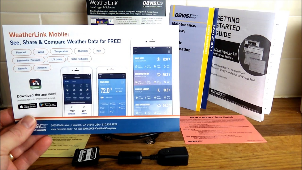 **PUB SHEDS REVIEW** Davisnet.com WeatherLinkIP™ Data Logger - YouTube