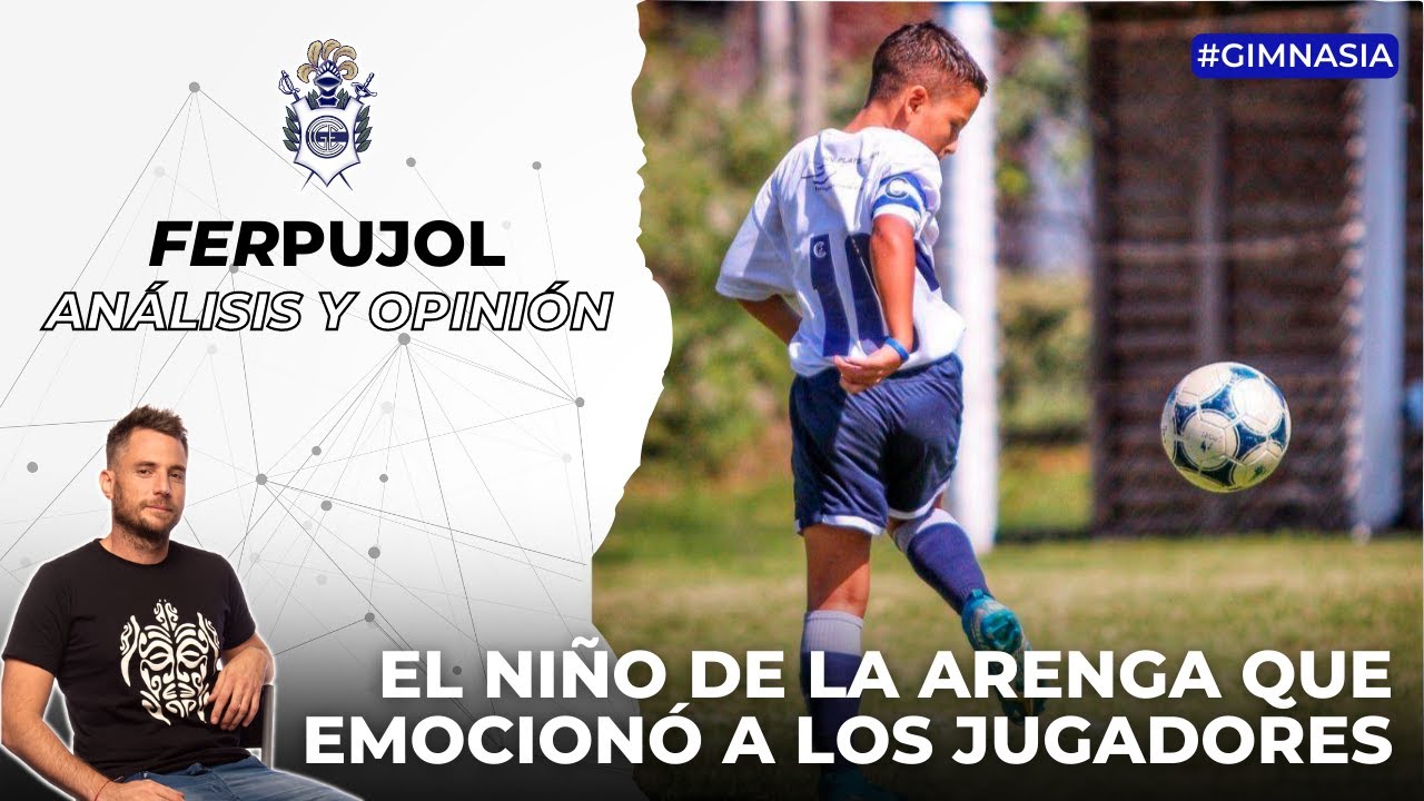 😉 BENJAMÍN ÁNGULO: el niño que con su arenga, motivó a todo 🐺GIMNASIA ...