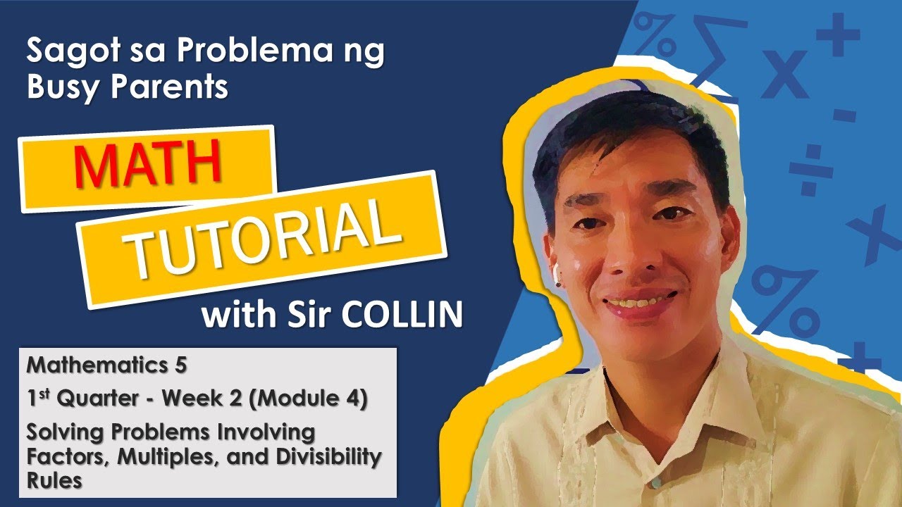Grade 5 Math First Quarter Week2 Module 4 - YouTube