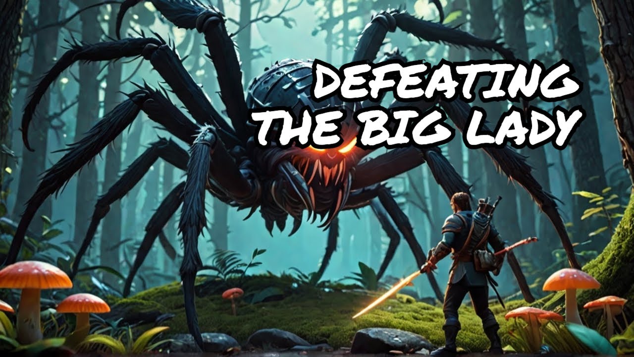 ONCE HUMAN | DEFEATING THE BIG LADY SPIDER - YouTube