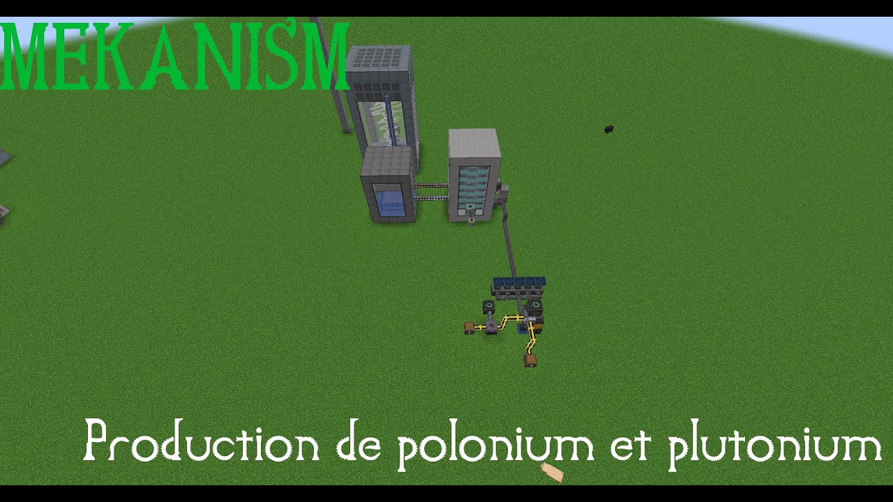 [TUTO] Mekanism. Production de polonium et de plutonium - YouTube